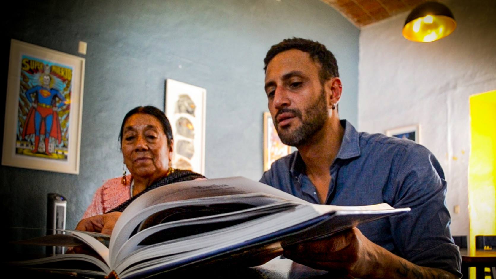 Conmueve a chef visita de cocinera tradicional - Leche con tuna