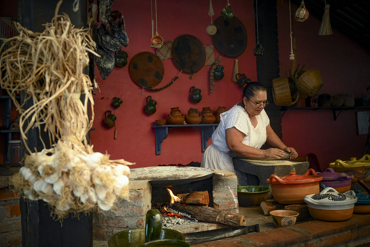 Juana Amaya, referente de la cocina tradicional oaxaqueña - Leche con tuna