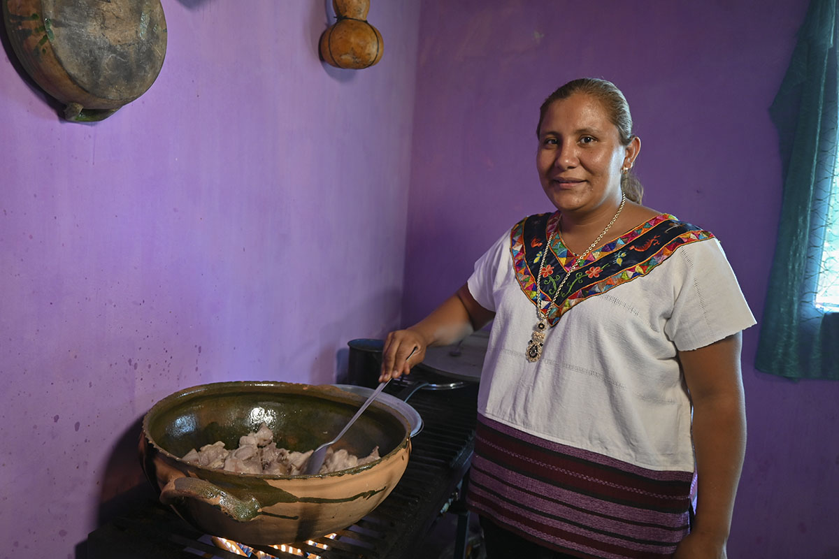 El manjar costeño: Mole de chicatanas - Leche con tuna
